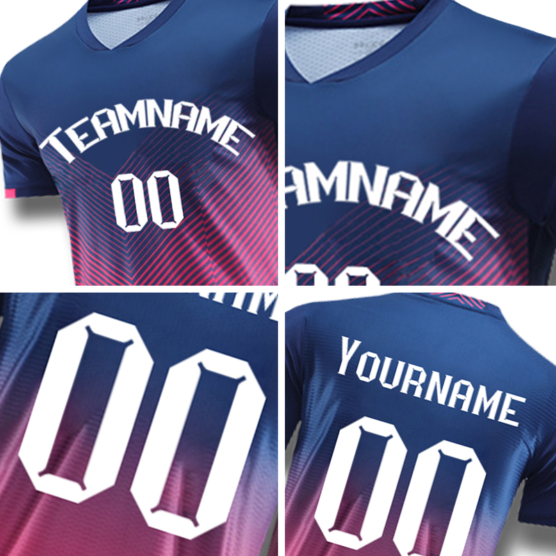 Personalized Custom Royal Blue Soccer Jersey