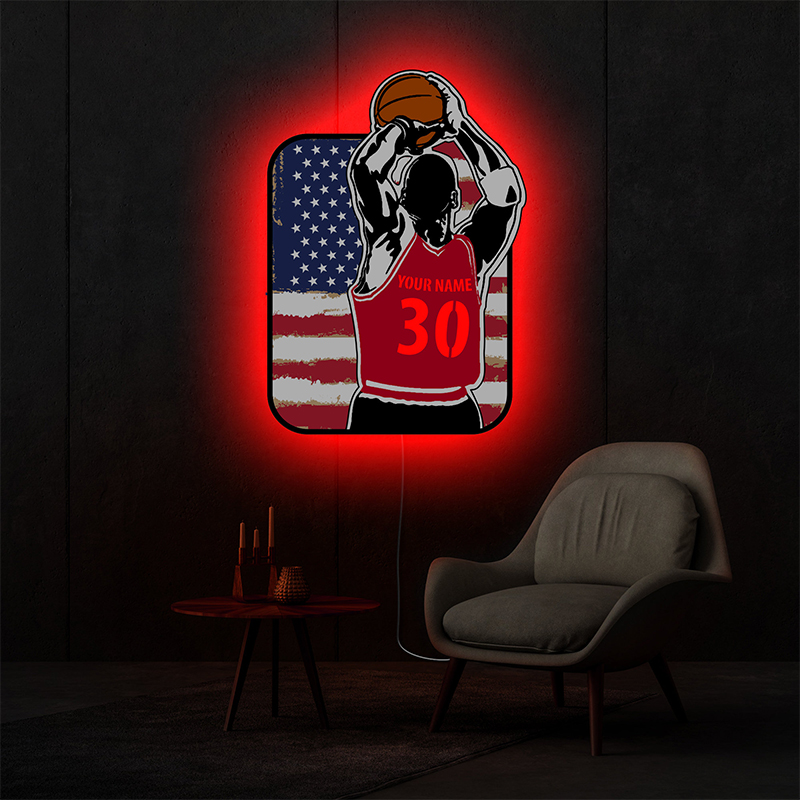 Personalized Basketball Name Tags