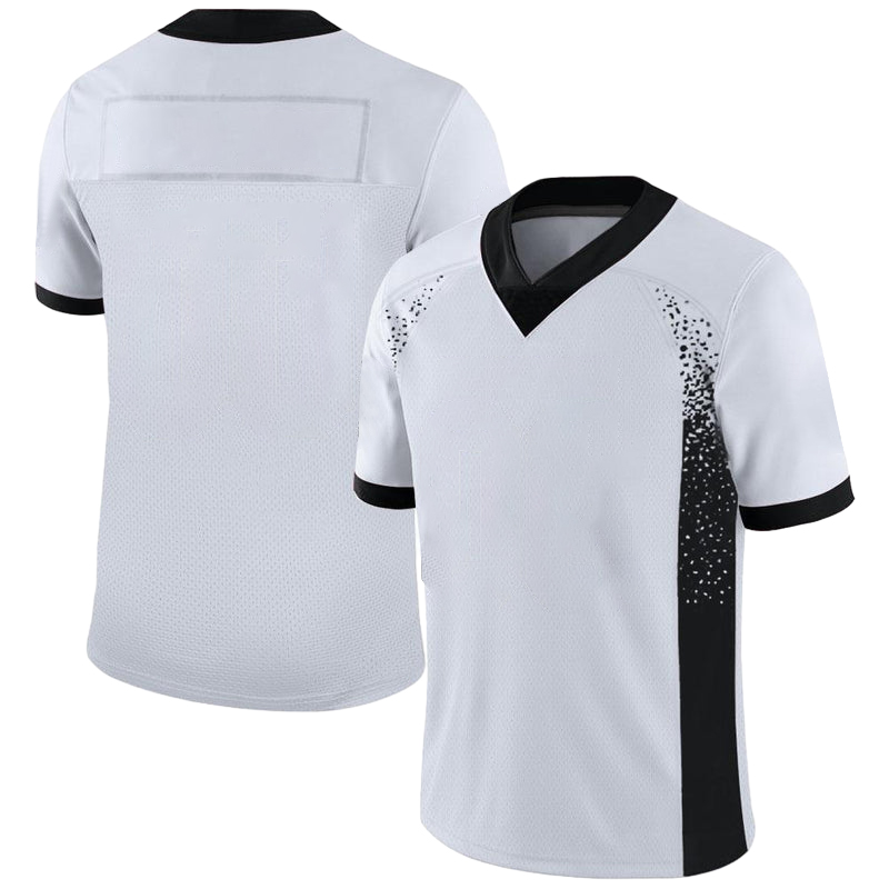 Custom men's white football uniforms