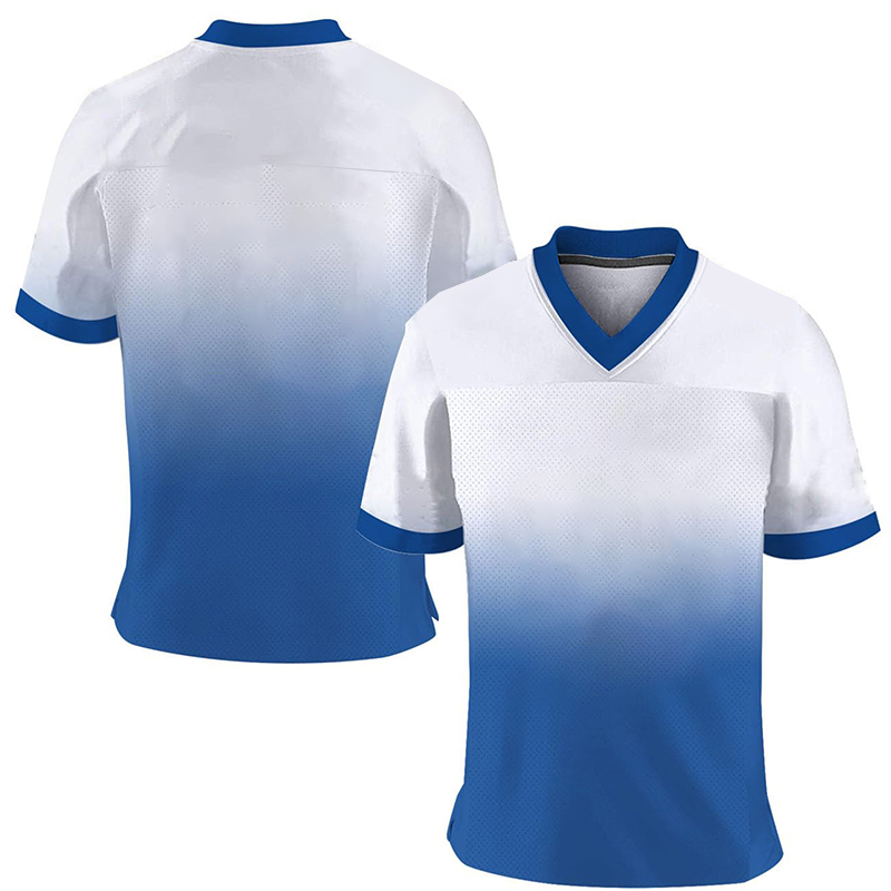 Custom gradient football shirt