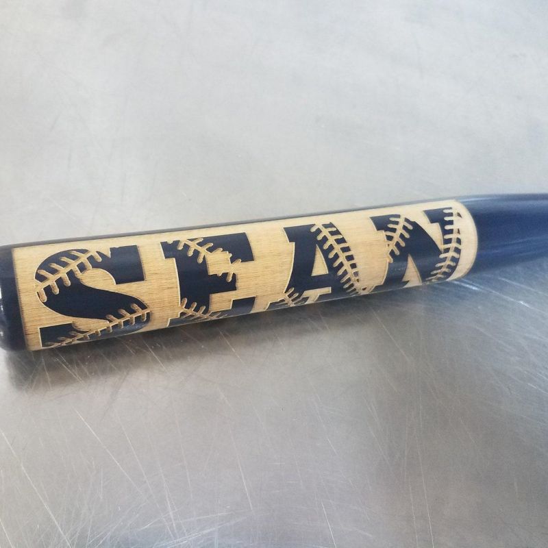 Personalized baseball bat