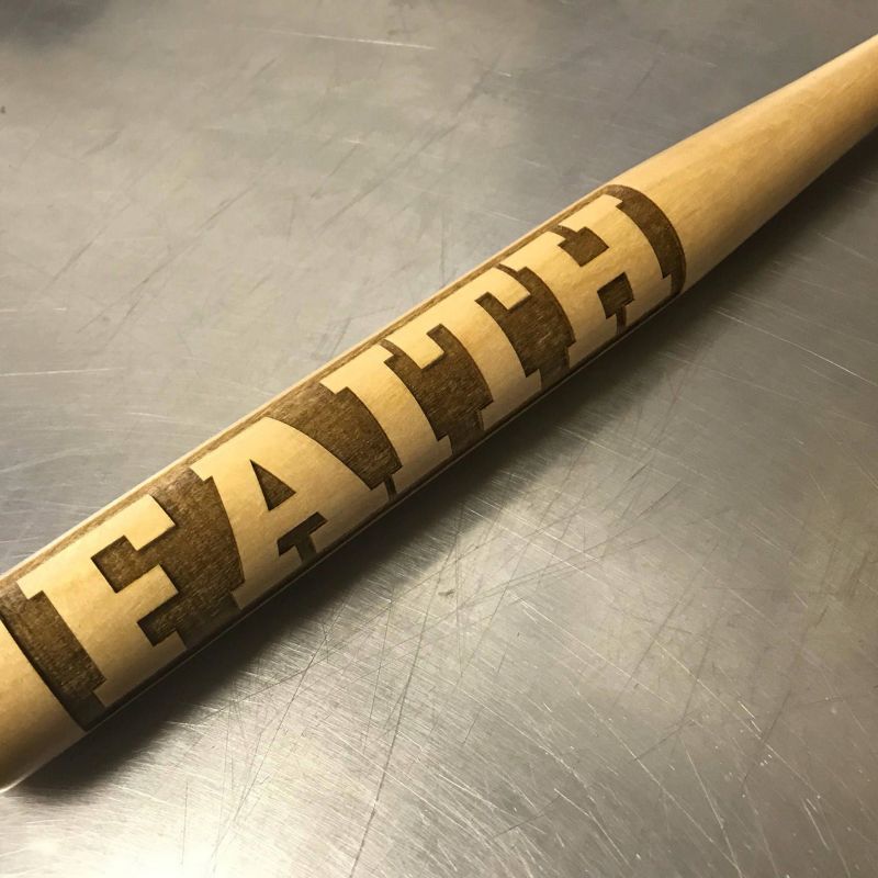 Personalized baseball bat