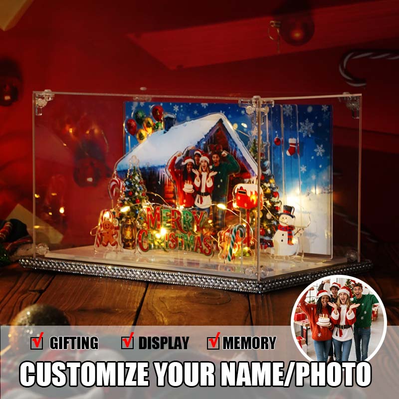 Customized Christmas-themed acrylic 3D standees / Christmas gifts ...