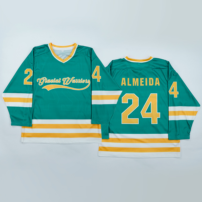 Personalized Green Hockey Jersey