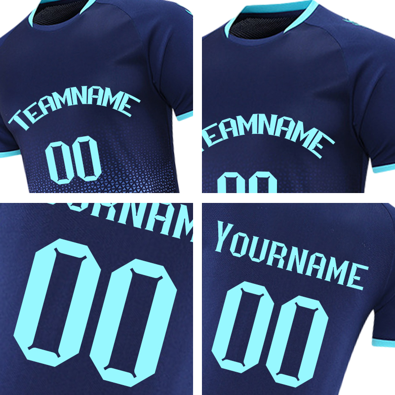 Customized team royal blue volleyball jersey
